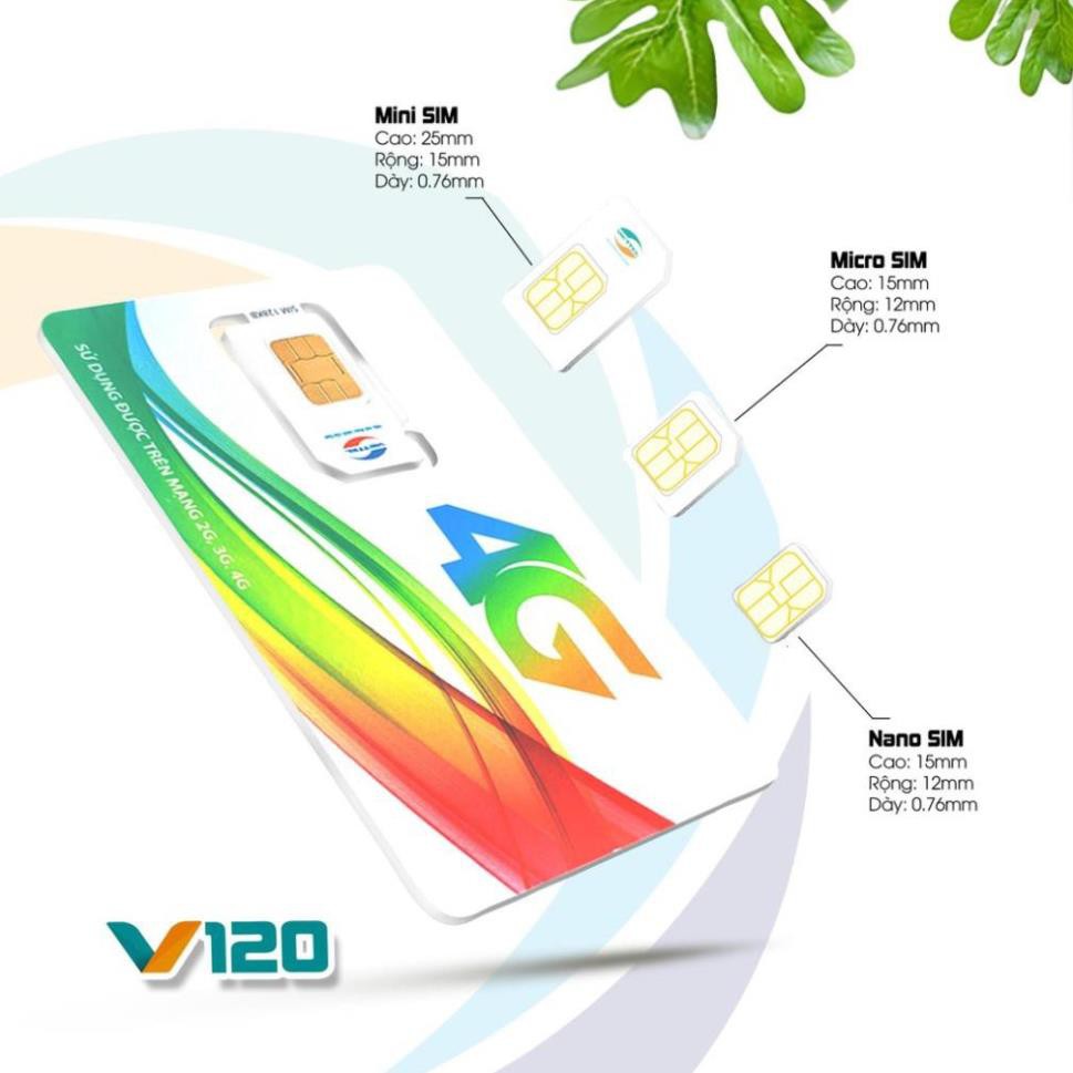 Sim V120 - V90 VIETTEL 4G - [ Free Miễn Phí Tháng Đầu ] - Hàng Chính ...