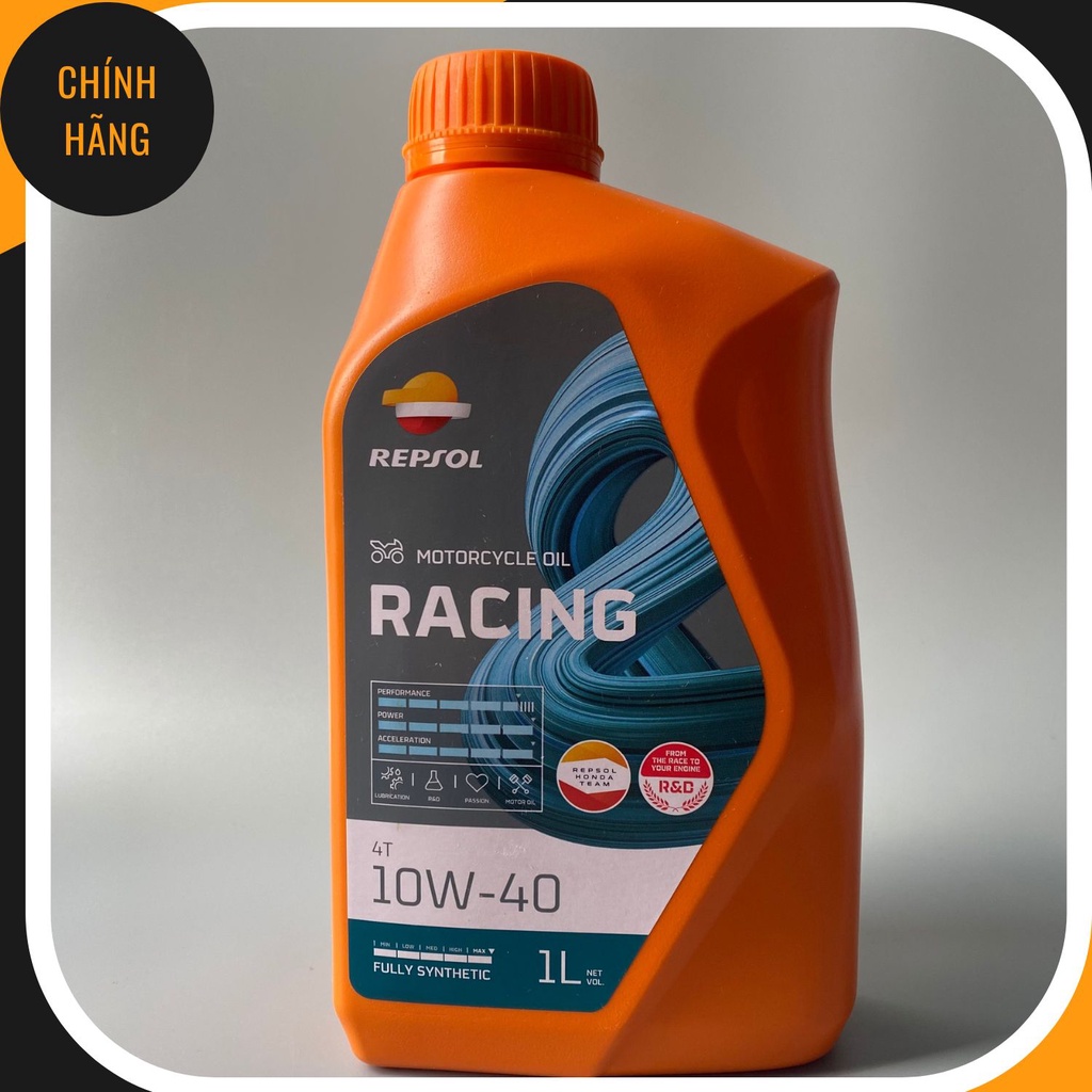 [New 2022] Nhớt tổng hợp Repsol Racing 4T 10w40 | Shopee Việt Nam