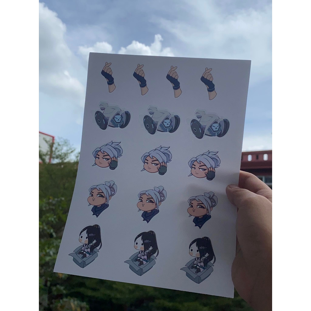Valorant Sticker 80 pieces | Shopee Việt Nam