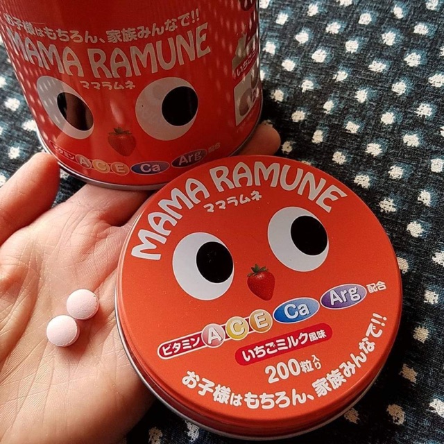 Kẹo ngậm vị Dâu Mama Ramune nội địa Nhật [HSD: 05/2021] | Shopee Việt Nam