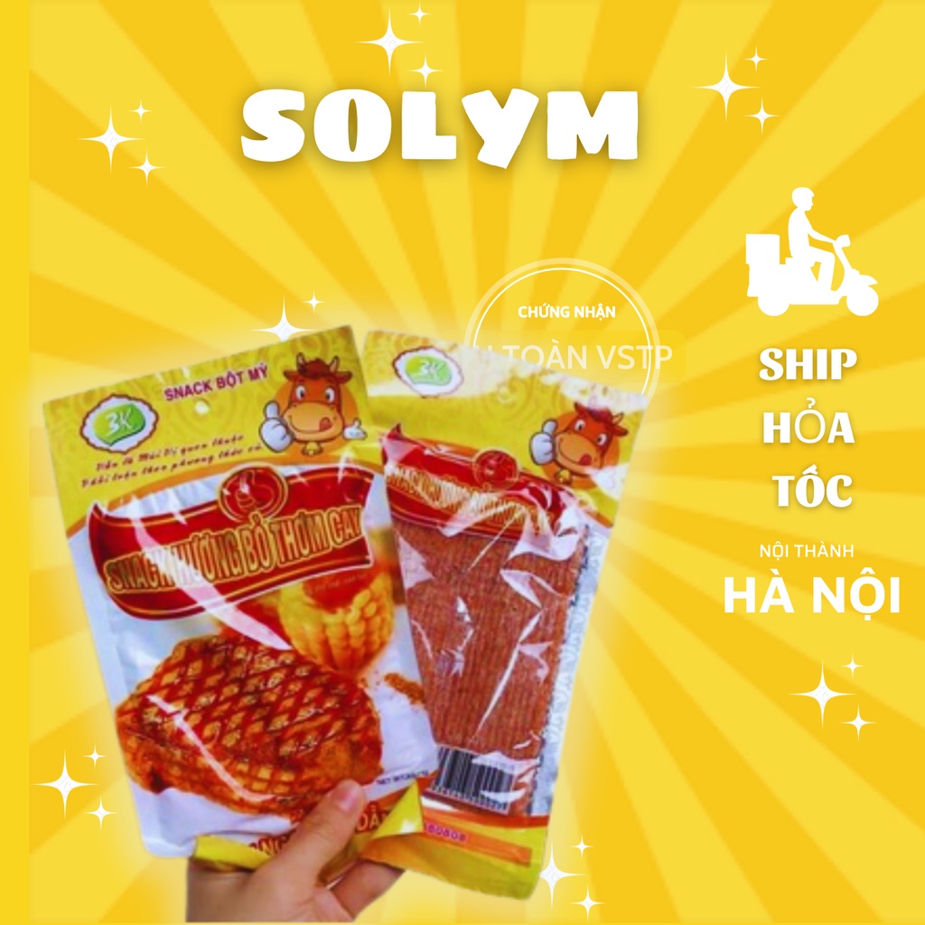 Combo 10 Gói Snack Hương Bò Thơm Cay Đồ Ăn Vặt Ngon Cay Cay | Shopee ...
