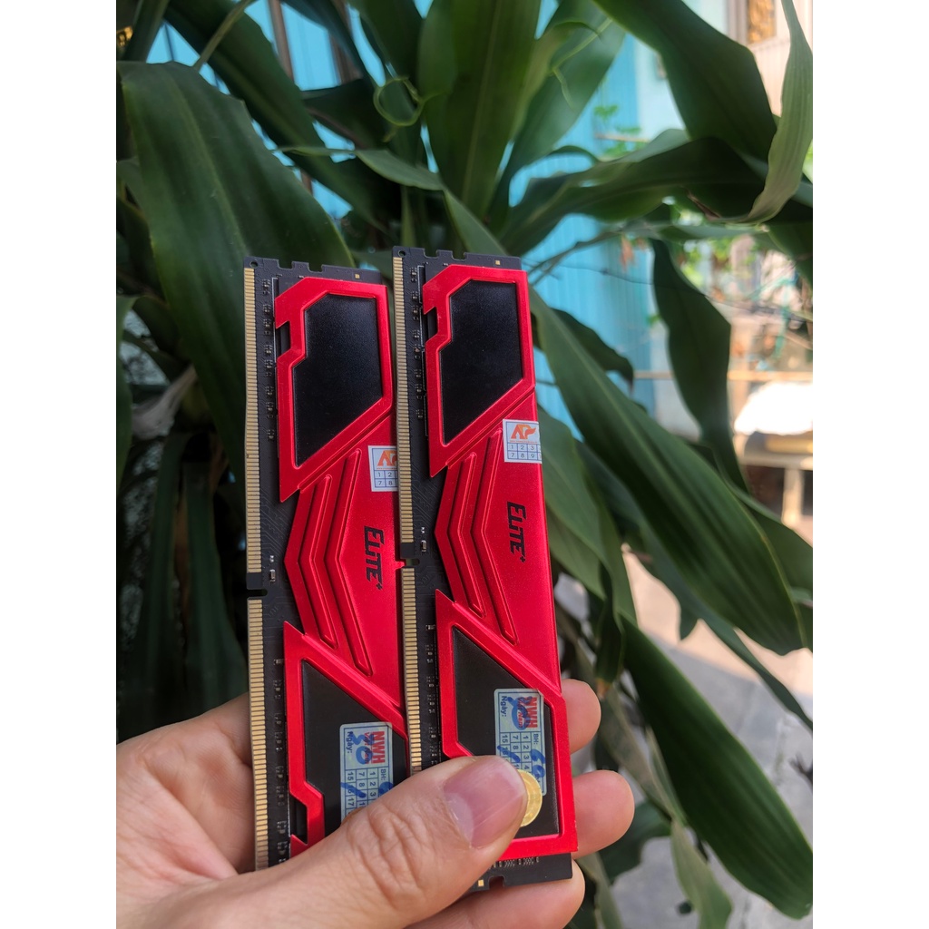 Ram máy tính TEAM ELITE 4GB DDR4 Bus 2133MHz tản nhiệt thép. Hàng đã ...