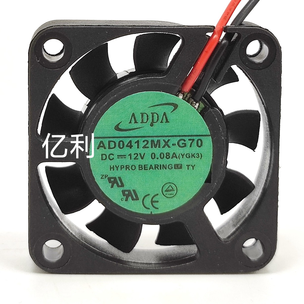 Quạt tản nhiệt thủy lực cho ADDA 4010 AD0412MX-G70 DC12V 0.08A | Shopee ...