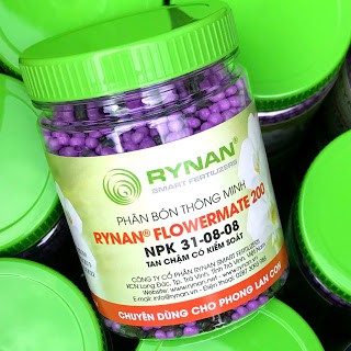 Phân bón thông minh RYNAN - FLOWERMATE 200 NPK 31-08-08 lọ 150g chuyên ...