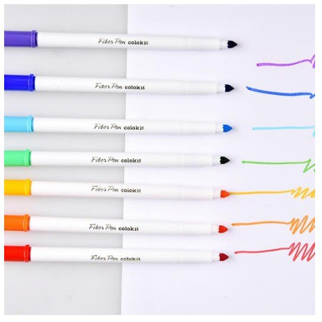 Bộ 20 Bút Lông Màu TL Fiber Pen Colokit FP-C03, Bút Viết Calligraphy ...