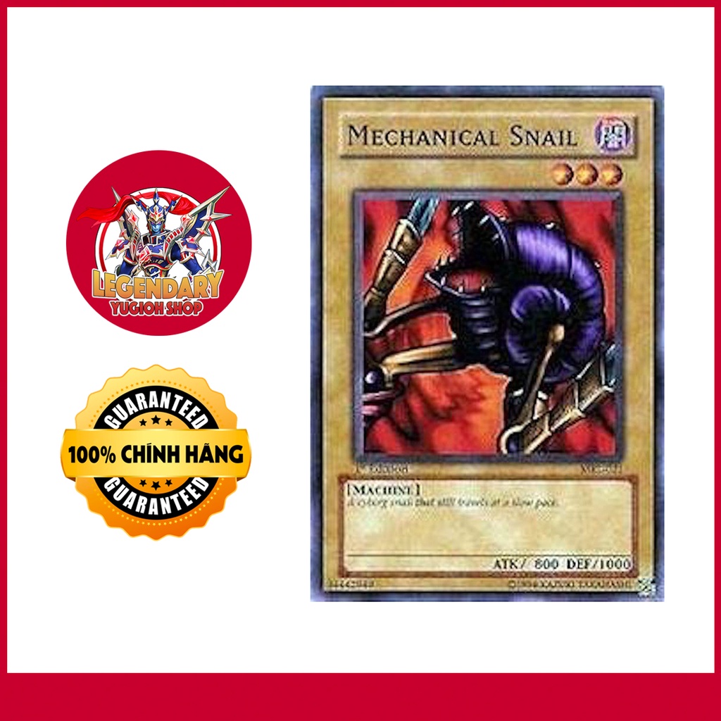 [Thẻ Bài Yugioh Chính Hãng] Mechanical Snail | Shopee Việt Nam