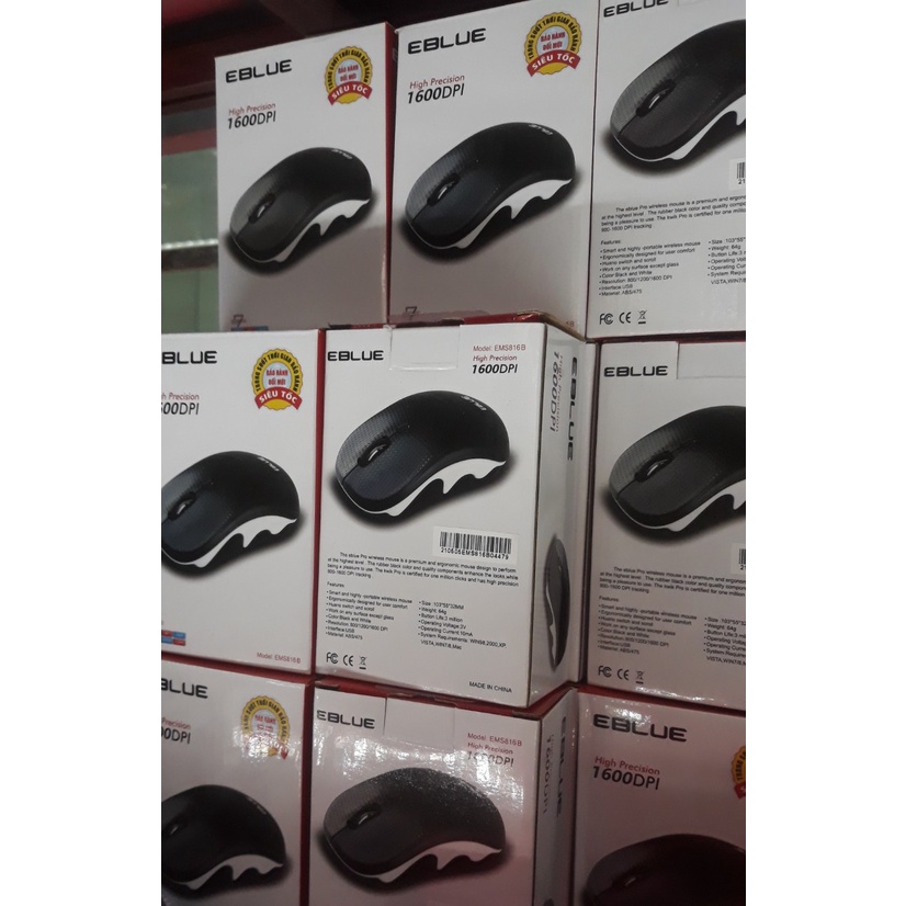 Chuột không dây EBLUE EMS816B chính hãng | Shopee Việt Nam