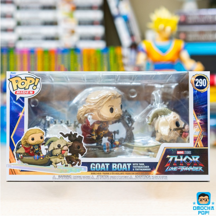 Mô Hình Chính Hãng Funko Pop! Ride Super Deluxe: Marvel's Thor: Love ...
