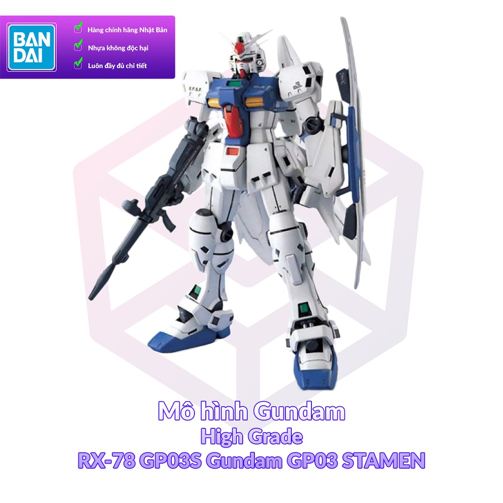 Mô Hình Gundam Bandai HG 025 RX-78 GP03S Gundam GP03 STAMEN 1/144 UC Gundam 0083 [GDB] [BHG ...