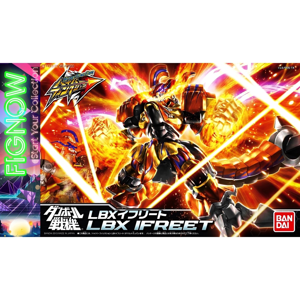 [NEW] Mô hình đồ chơi lắp ráp chính hãng Bandai Hyper Function LBX Ifreet - Little Battlers ...