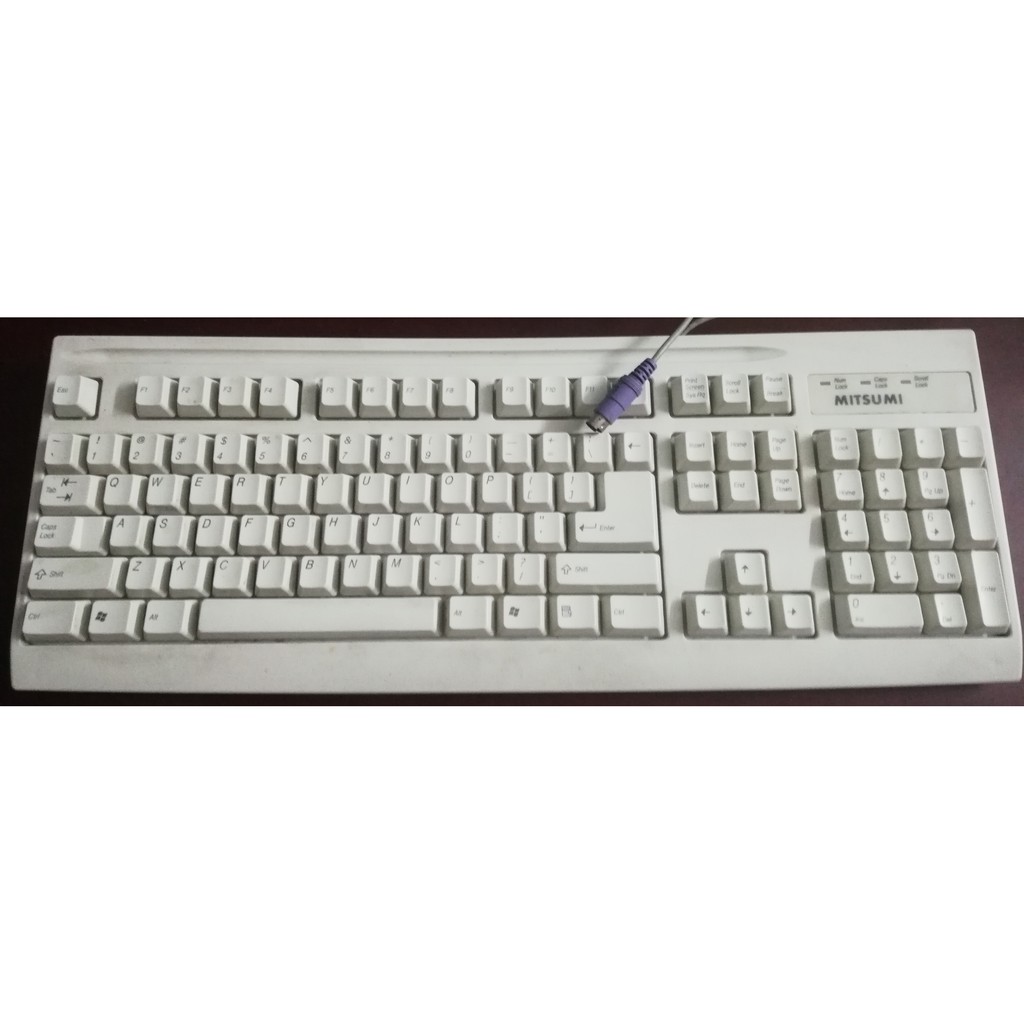 Bàn Phím Keyboard Mitsumi PS2 - Hàng Chính Hãng | Shopee Việt Nam
