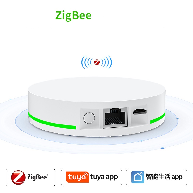 Bộ Hub Trung Tâm Gateway Zigbee Tuya WIFI, trung tâm nhà thông minh ...