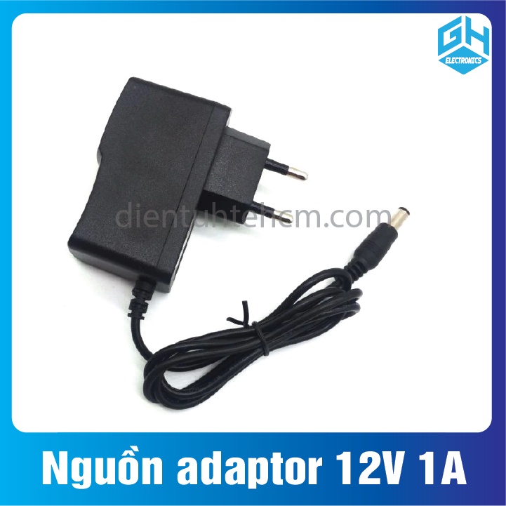 Nguồn 12V 1A TQ loại tốt nhỏ gọn Jack kết nối 2.1mm x 5.5mm | Shopee ...
