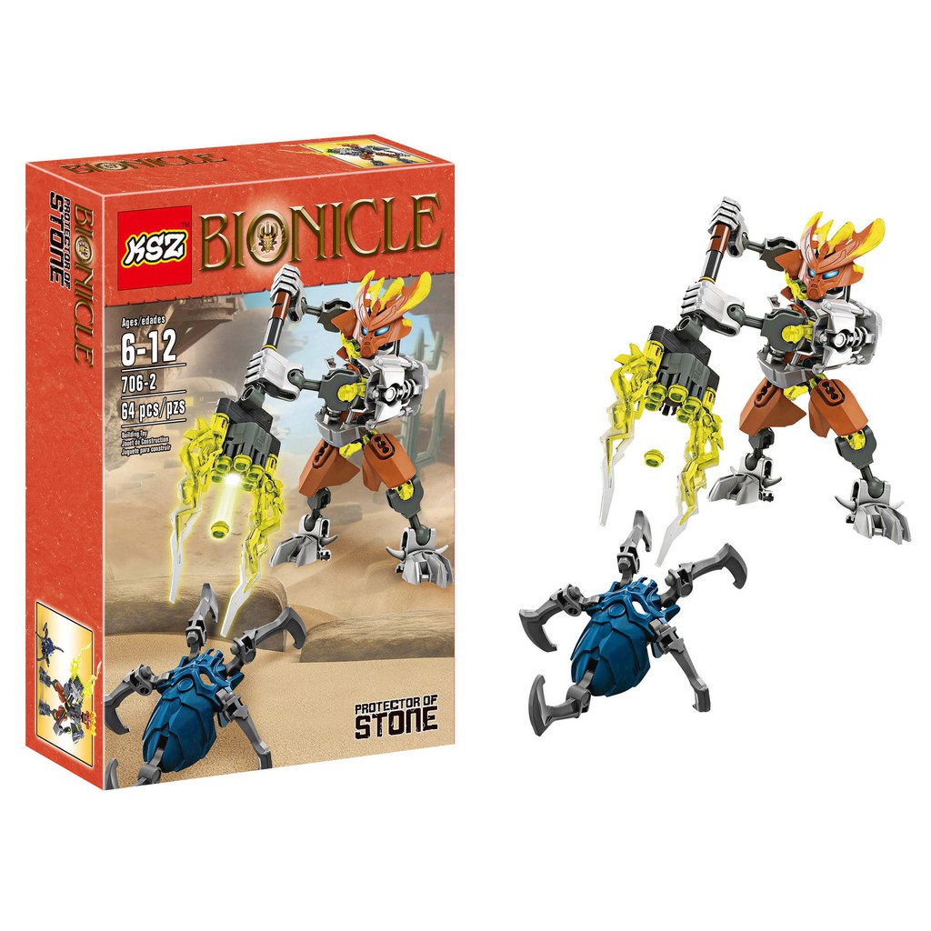Mô hình lắp ráp Bionicle KSZ Protector of Stone 706-2 | Shopee Việt Nam