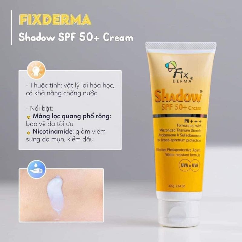 kem chống nắng fixderma shadow (chính hãng) | Shopee Việt Nam