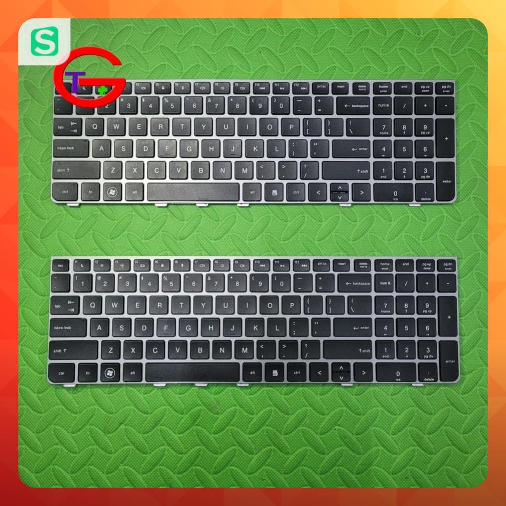 NEW_ Bàn phím Laptop HP ProBook 4530, 4530S, 4535 CÓ KHUNG MÀU BẠC, US ...