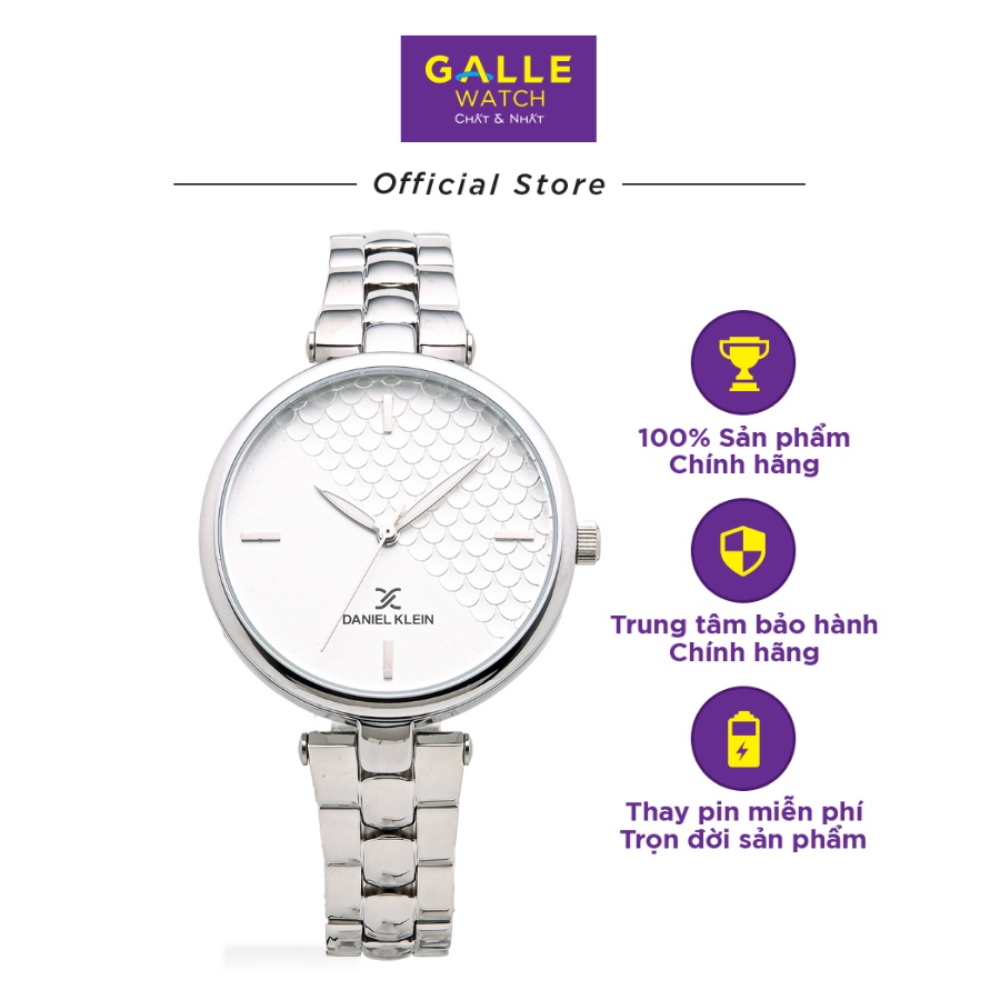 Đồng hồ nữ chính hãng Daniel Klein DK.1.12556.1 chống nước, mặt số chạm ...