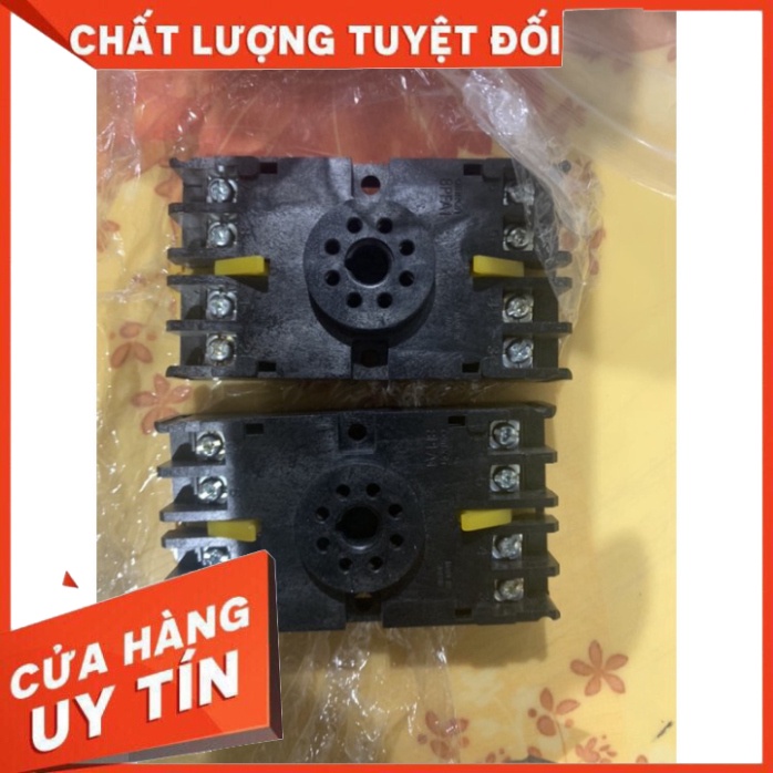 {chất lượng} Đế cắm relay 8 chân tròn Omron 8PFA1 | Shopee Việt Nam