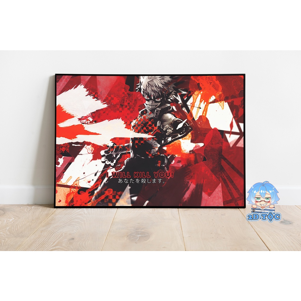 Poster A3 Bakugo Katsuki (5) Anime Manga Boku no Hero Academia - 2D Tộc ...
