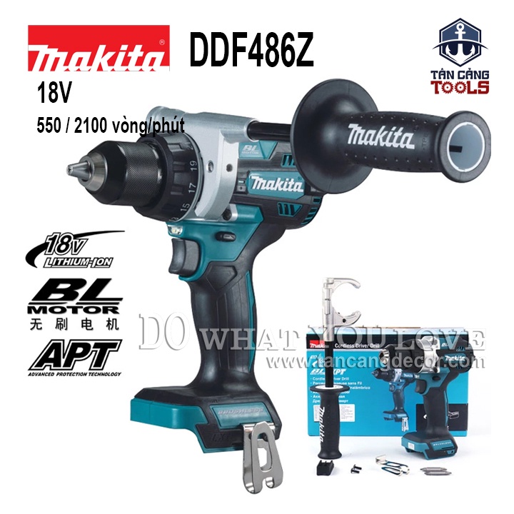 Máy Khoan Động Lực Dùng Pin Makita 18V DDF486Z ( Thân Máy ) | Shopee Việt Nam