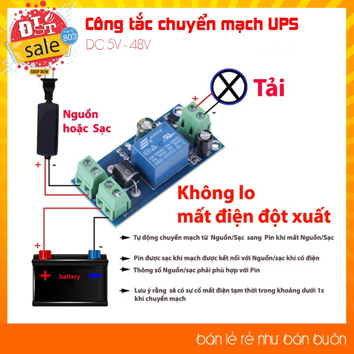 Công tắc chuyển mạch UPS, chuyển mạch Nguồn tự động - Ứng dụng chuyển ...