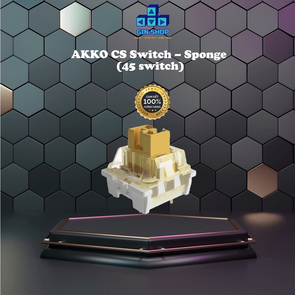 AKKO CS Switch – Sponge (45 switch) | Shopee Việt Nam