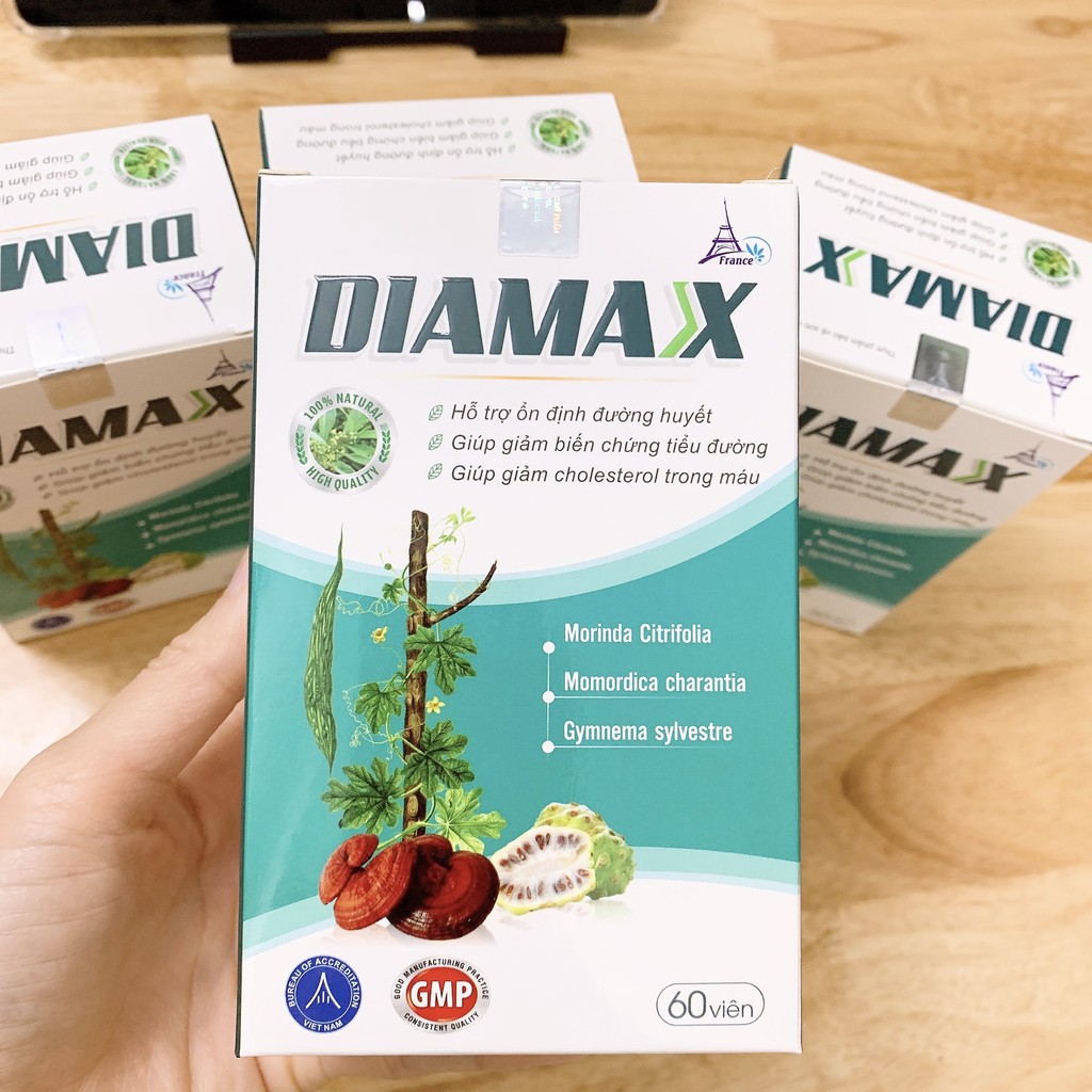 Tiểu đường Diamax - Hỗ trợ giảm biến chứng tiểu đường - Hộp 60 viên | Shopee Việt Nam