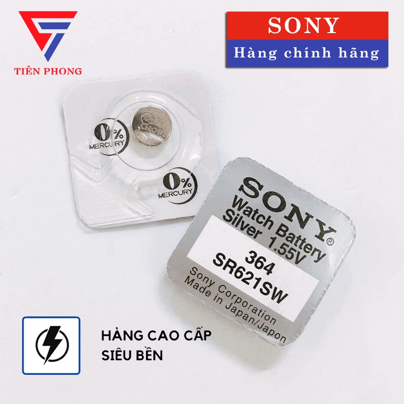 Vỉ 1 Viên Pin Đồng Hồ Sony SR621SW/364 Hàng Chính Hãng | Shopee Việt Nam