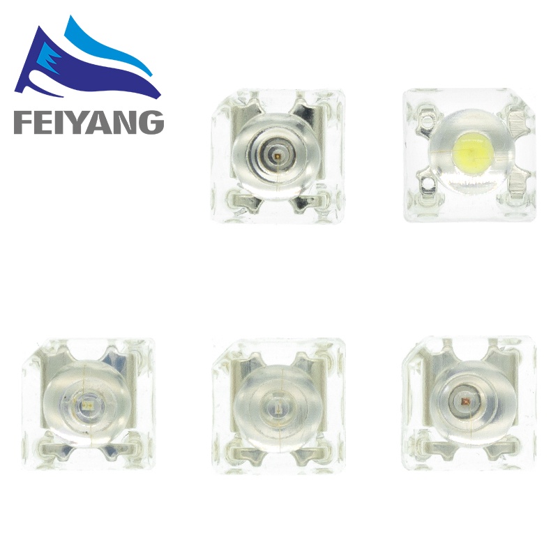 Set 10 Đèn LED 5mm F5 5mm Siêu Sáng Trong Suốt 4 Pin Chuyên Dụng ...