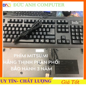 Bàn Phím Có Dây MITSUMI Cổng PS2, USB- Full Box, Bảo Hành 12 Tháng ...