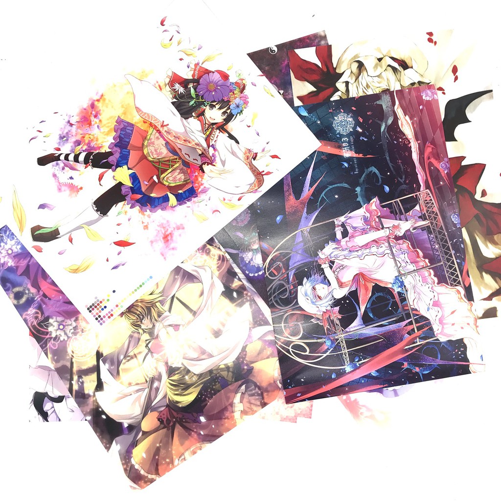 Bộ Poster Touhou Project TP09001 | Shopee Việt Nam