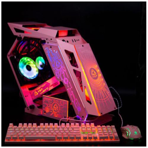 Vỏ CASE VSP ESPORT ES1 ES 1 ROG dành cho game thủ LED RGB ( chưa gồm fan) mAtx | Shopee Việt Nam