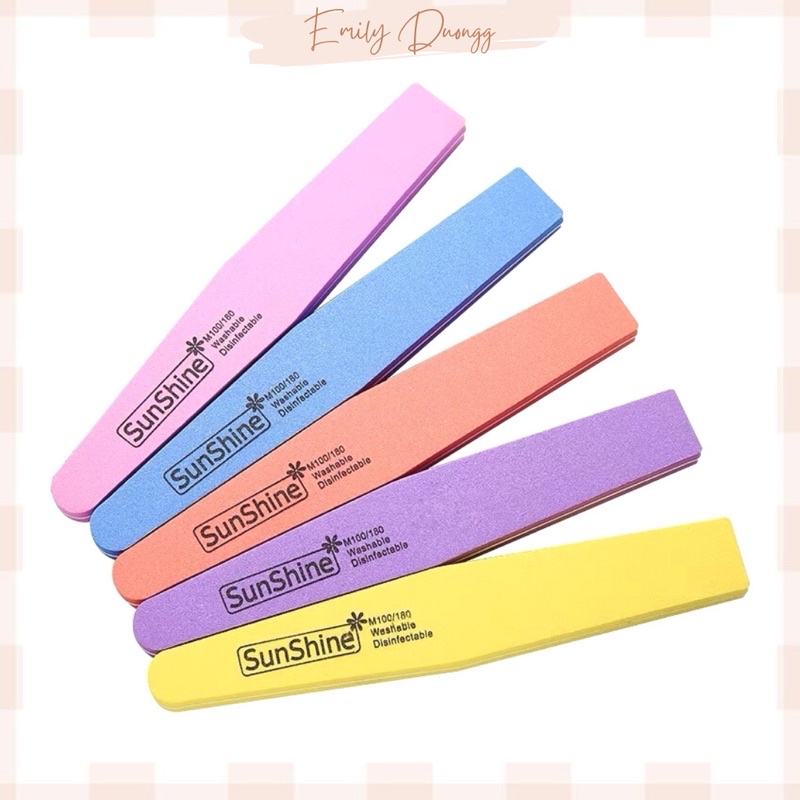 [Nail] Phao sunshine, buffer, phào dũa mịn móng | Shopee Việt Nam