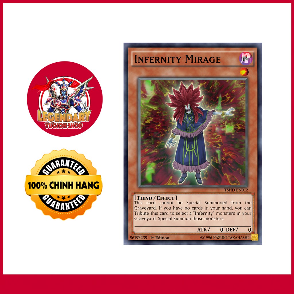 [Thẻ Bài Yugioh Chính Hãng] Infernity Mirage | Shopee Việt Nam