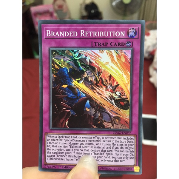 Đồ chơi thẻ bài yugioh chính hãng Branded Retribution | Shopee Việt Nam