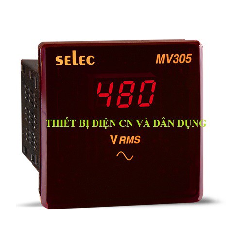 Đồng hồ do điện áp MV15 -MV205-MV305- Selec - Thiết bị điện CN và Dân ...