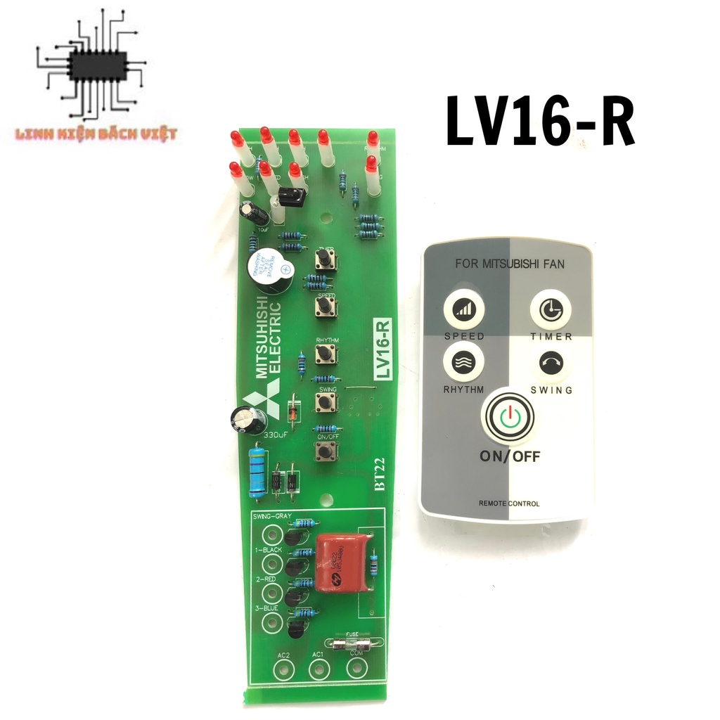 Bo mạch quạt cây Mitsubishi LV16 R | Shopee Việt Nam