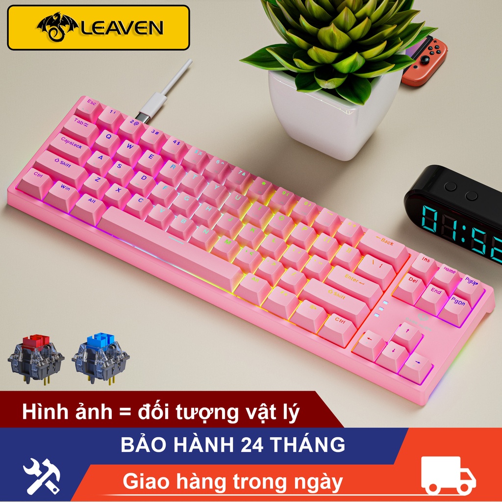 bàn phím LEAVEN K620 PRO RGB LED Giao hàng trong vòng 24 giờ bàn phím ...