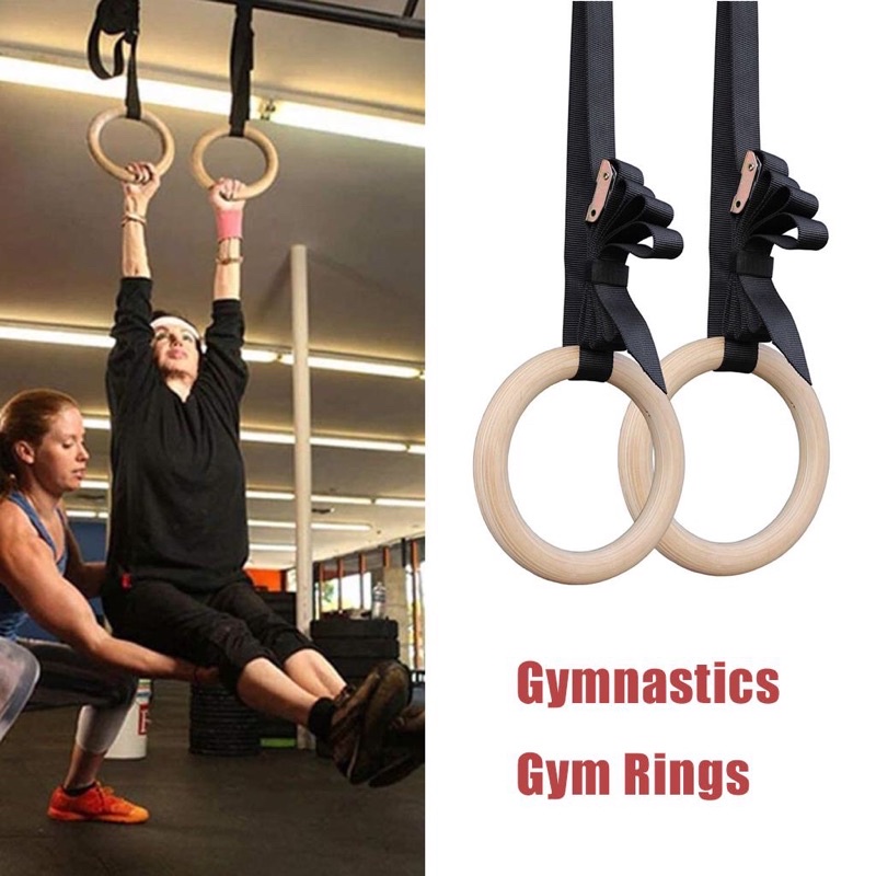 Vòng Treo Xà Gymnastic Rings,Vòng treo tập gym Brosman(Nhựa cao cấp ...