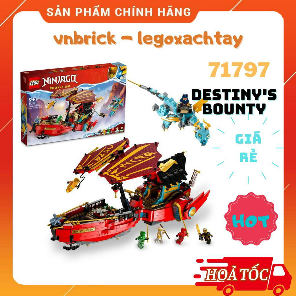 LEGO NINJAGO 71797 Destiny’s Bounty Chạy Đua Với Thời Gian | Shopee ...