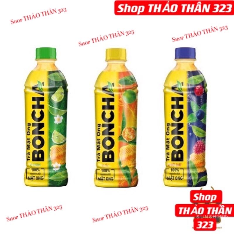 Trà BONCHA 100% Mật Ong 450ml Vị Tắc Calamensi / Vị Chanh / Vị Việt ...