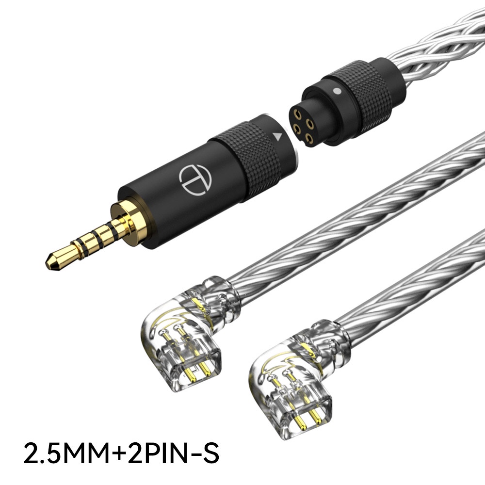 Dây cáp tai nghe FAAEAL TRN TN 8 lõi 4.4/2.5/3.5mm đầu nối MMCX/2PIN 0.75mm 0.78mm cho KZ ZSN ...