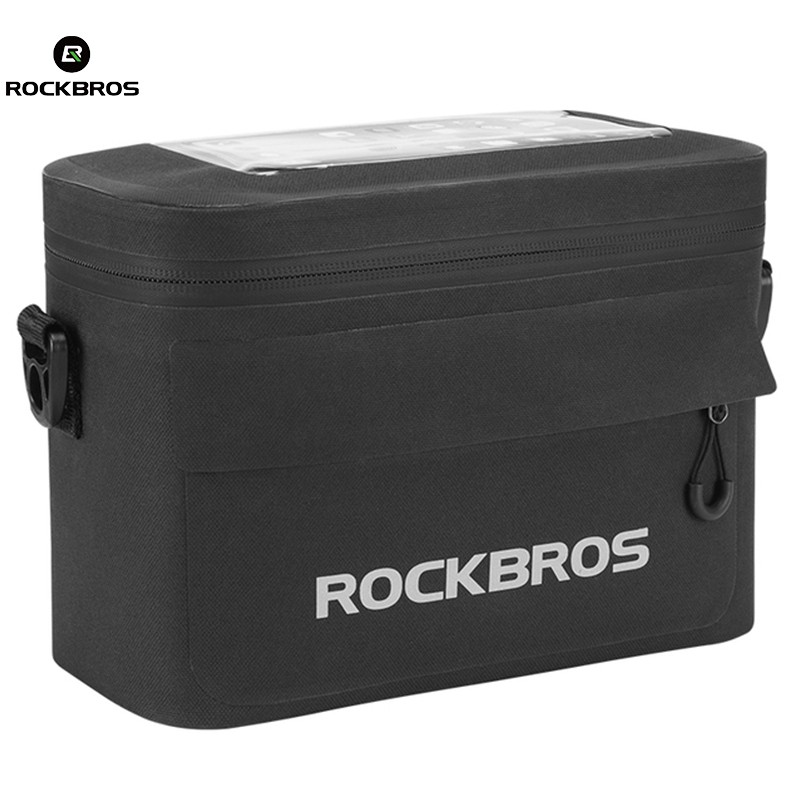 [Mã CLS2403F giảm 30k đơn 150k] Túi ROCKBROS 4.5L 6.0" gắn tay lái xe đạp dùng để đựng điện ...