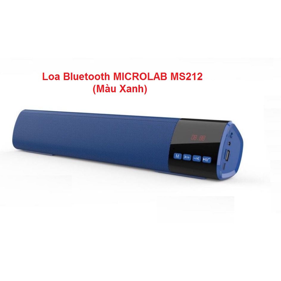Loa Bluetooth MICROLAB MS212 (Màu Xanh) | Shopee Việt Nam