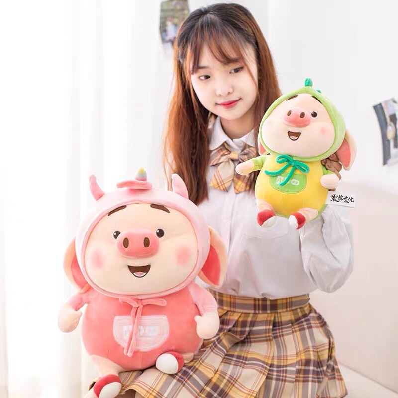 Heo tiktok cosplay (2 màu xanh,hồng) cao cấp cực mịn (chuẩn hàng nhập ...
