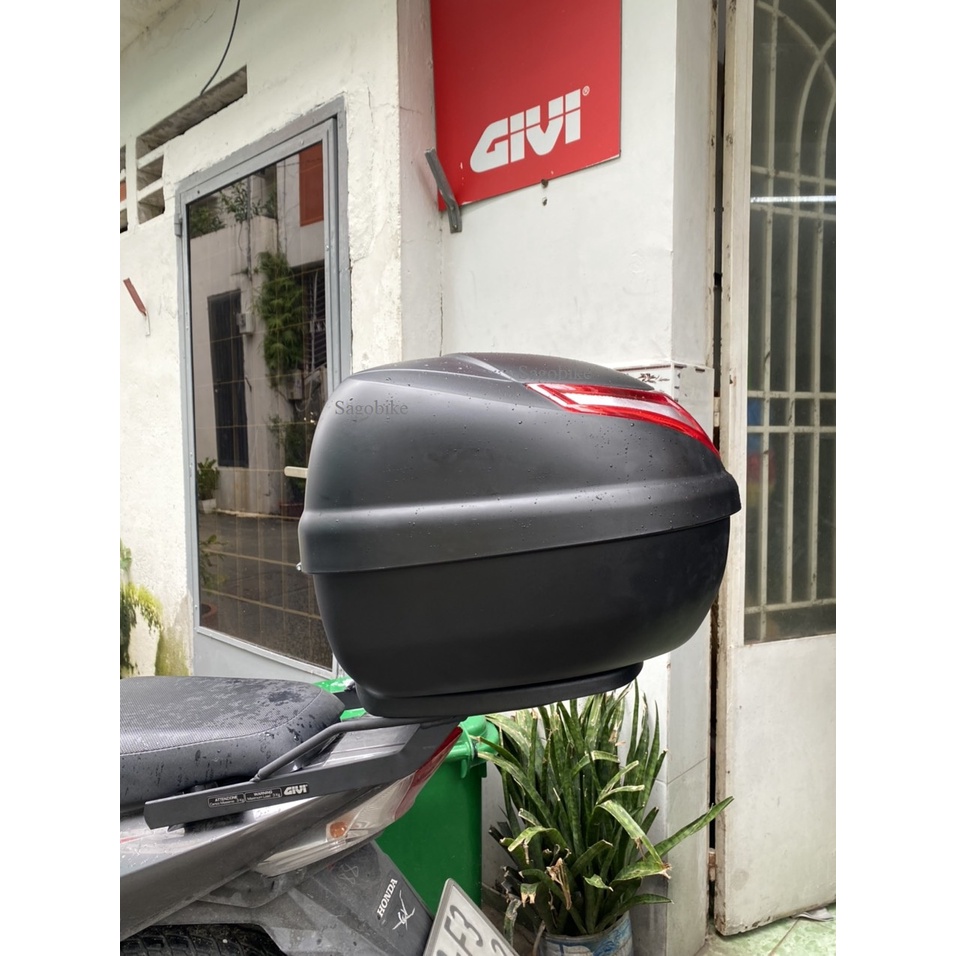 Thùng xe Wave RSX, thùng Givi E30RN và baga givi lắp cho xe Wave RSX, hàng Givi chính hãng, bảo ...