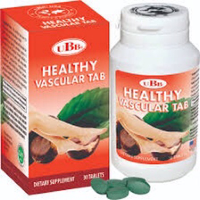 UBB HEALTHY VASCULAR TAB - Hỗ Trợ Điều Trị Suy Giãn Tĩnh Mạch Và Bệnh ...