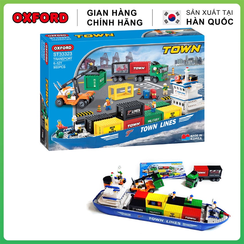 Lego City Cảng Vận Tải Oxford ST33323 - Đồ Chơi Xếp Hình Khối Lego Cho ...