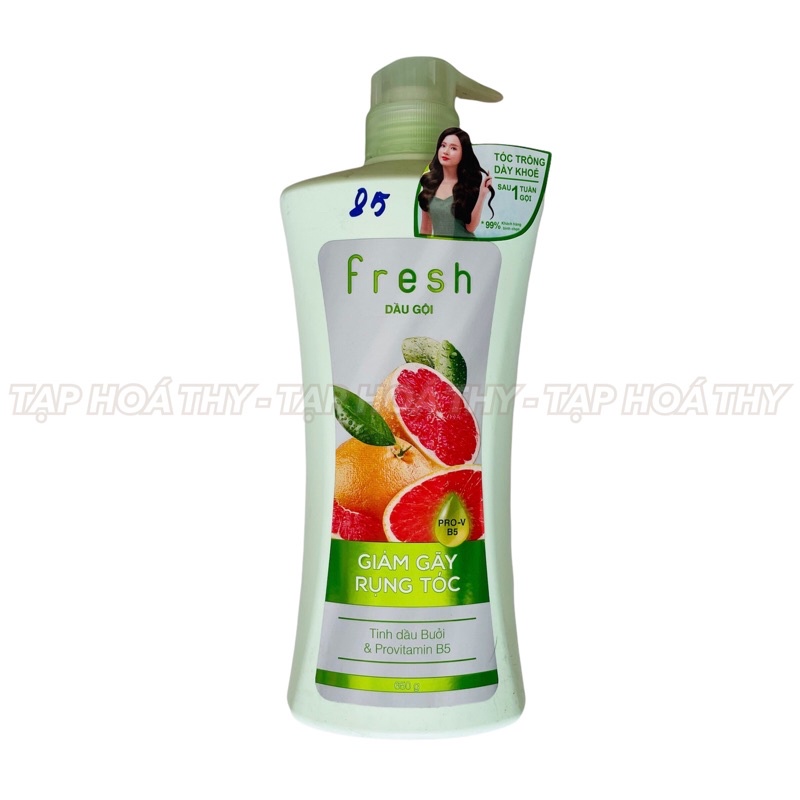 Dầu gội tinh dầu bưởi FRESH giảm gãy rụng tóc 650 gram | Shopee Việt Nam