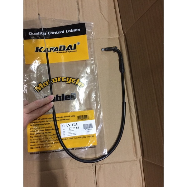 Dây ga,dây phanh ( dây thắng trước) xe cup 81-50,cup 81-86 cúp82-70,cúp ...